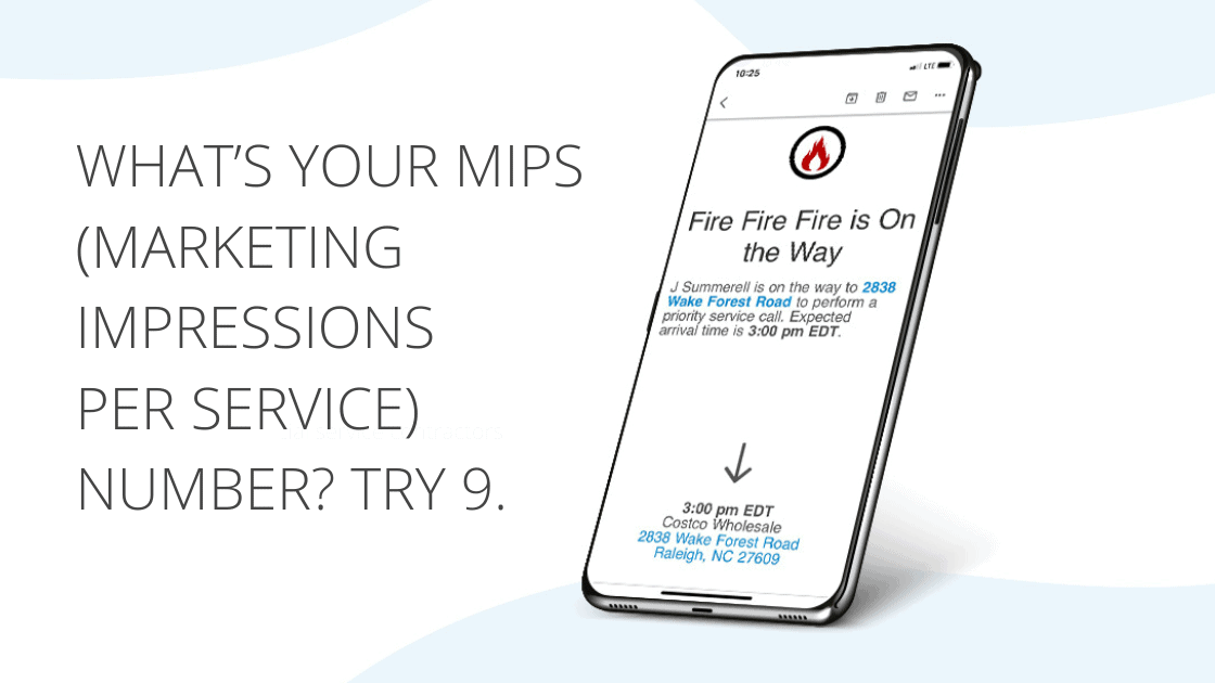 What's your MIPS (Marketing Impressions per Service) Number? Try 9 ...