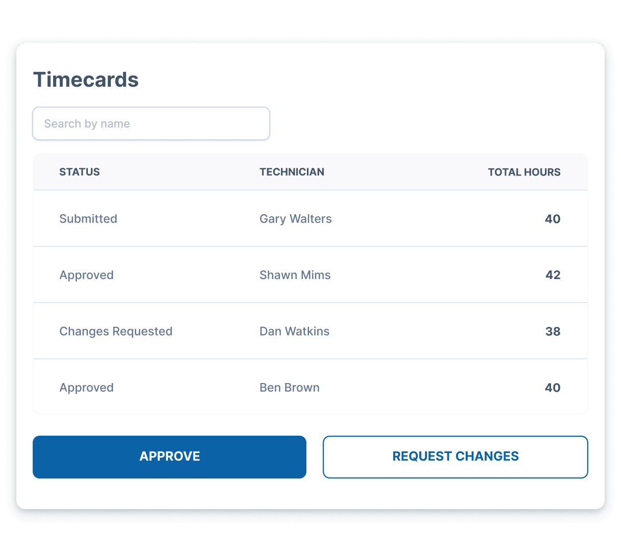 ServiceTrade Timecard: Time Tracking Software for Contractors
