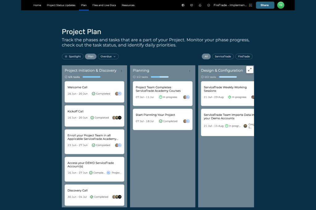 Onboarding | ServiceTrade